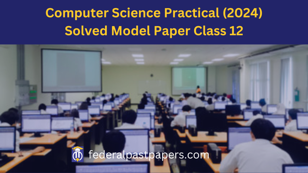 FBISE SLO Model Papers of Class 11 and 12